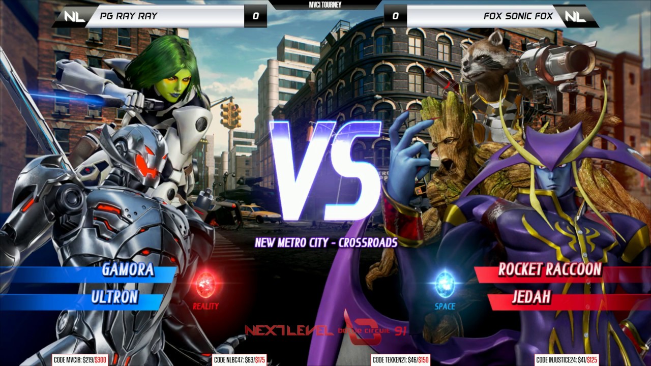 NLBC v.91 - Marvel vs Capcom Infinite - PG RayRay vs FOX SonicFox ...