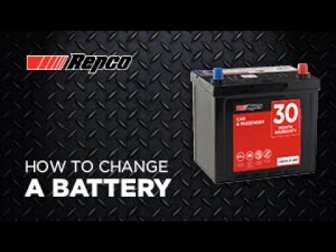 How to change a car battery