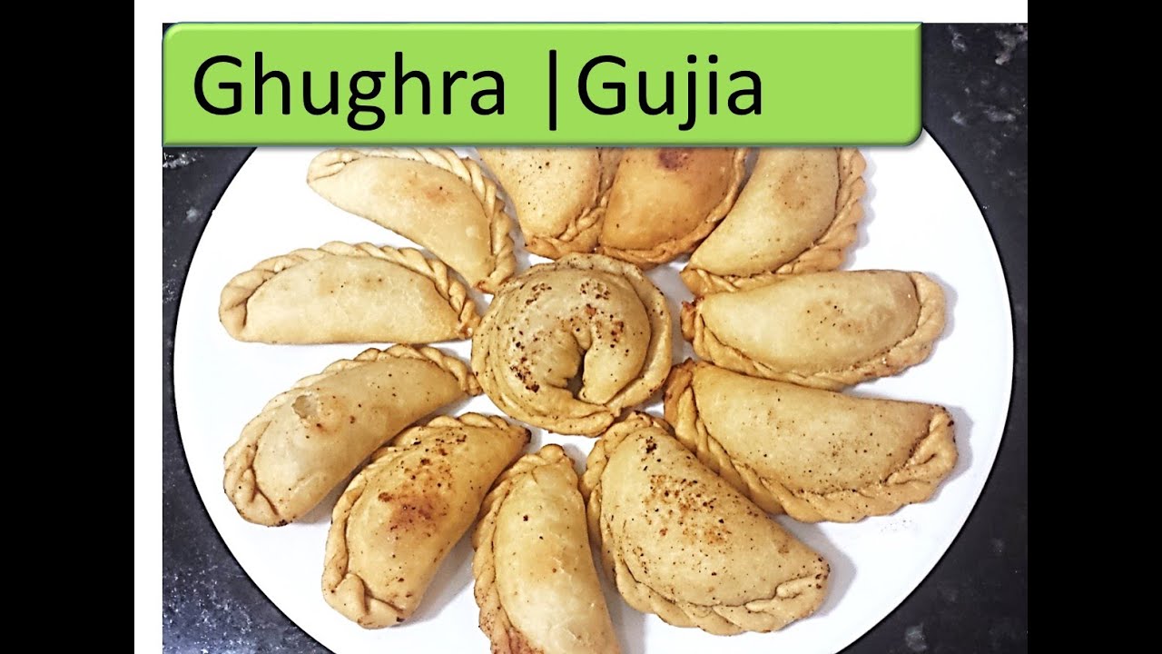 How to make Ghughara | Gujiya | Gujia| Karanji Festival recipes by ...