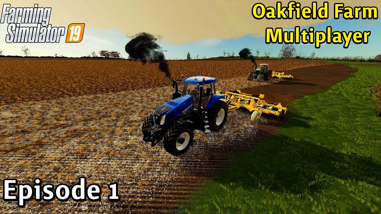 Farming Simulator 19 Timelapse - Oakfield Farm 19 Multiplayer With ...