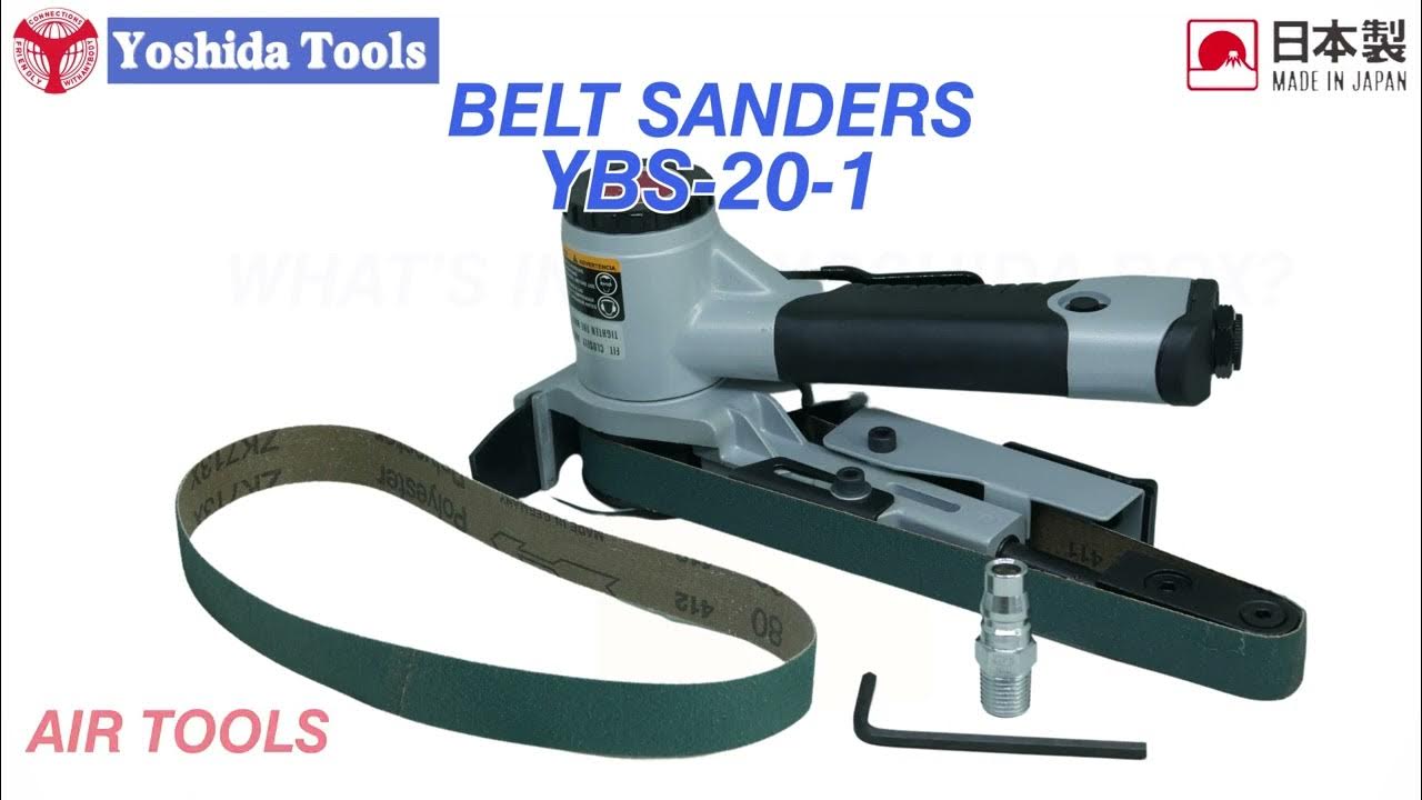 Belt Sander YBS-20-1 Yoshida Tools Part 1 - YouTube