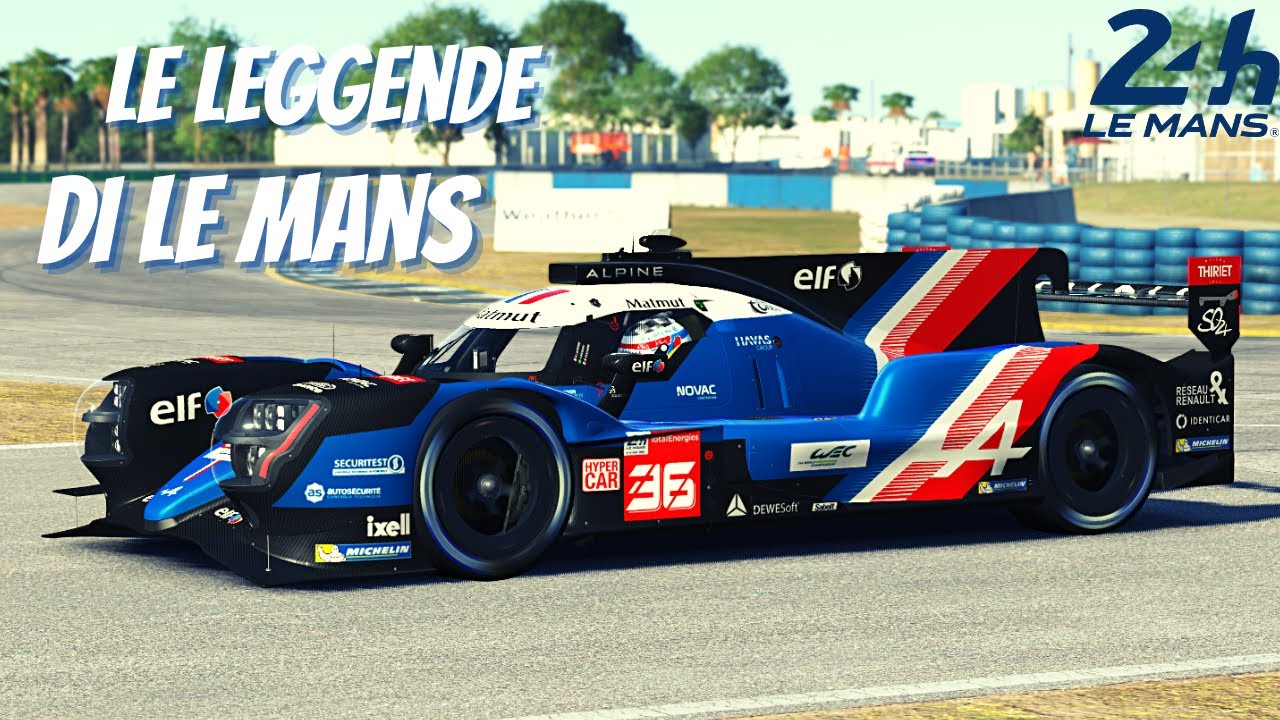 Alpine A470 vincitrice Le Mans 24H 2018 #rfactor2 #simracing #lemans24 ...