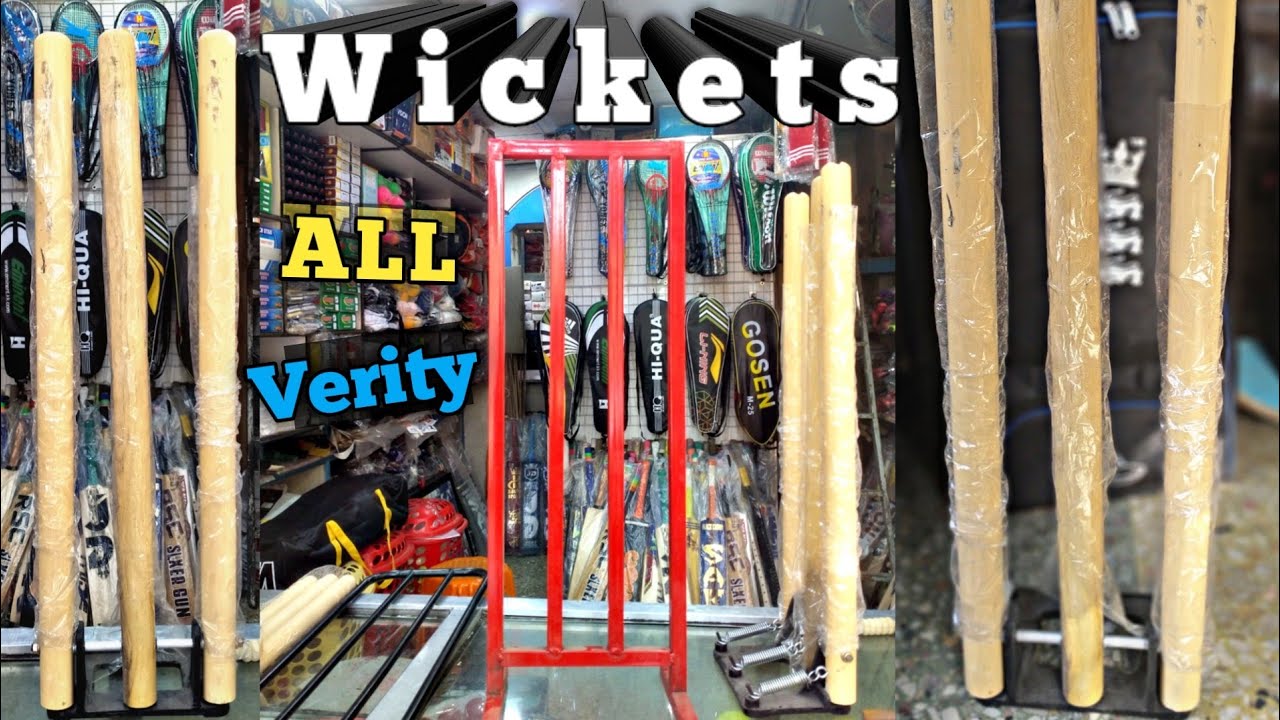 All types of cricket wickets | Tape ball wicket | Leather ball Cricket ...