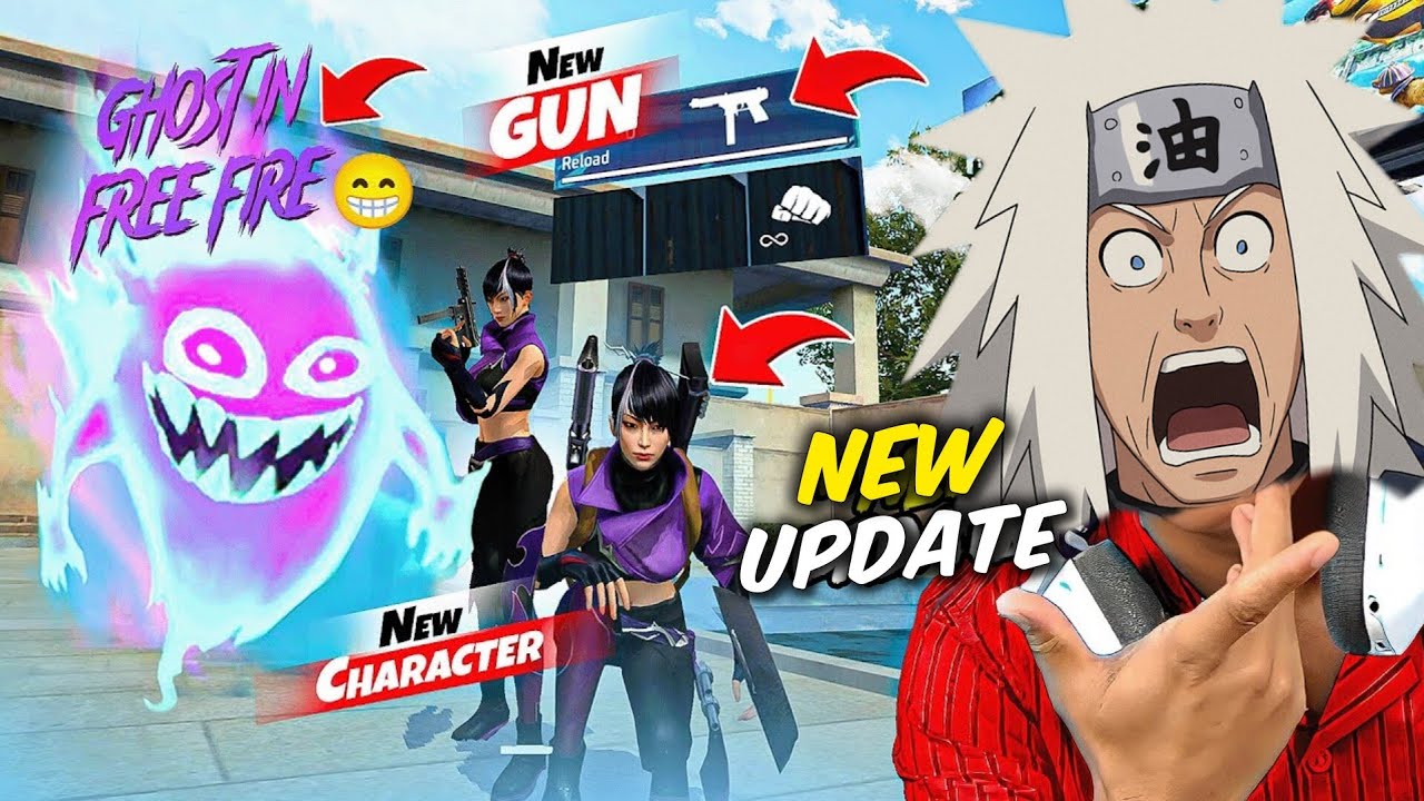 🔥Ninja Character Rin 😱 Ghost items in Free Fire Advanced Server | Tomie ...