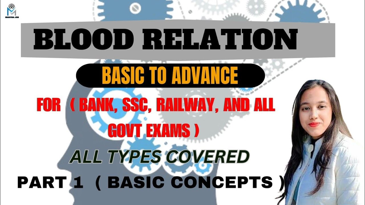 BLOOD RELATION | ALL BASIC CONCEPTS IN ONE VIDEO | PART 1 | FOR SSC ...