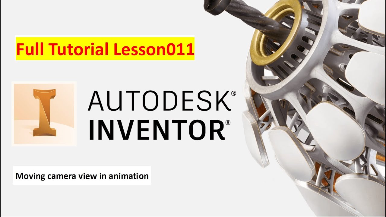 Autodesk Inventor Tutorial | Lesson011 | Moving Camera View - YouTube