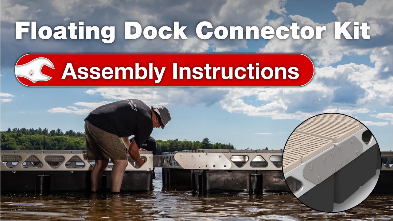Floating Dock Connector Kit Assembly Instructions - YouTube