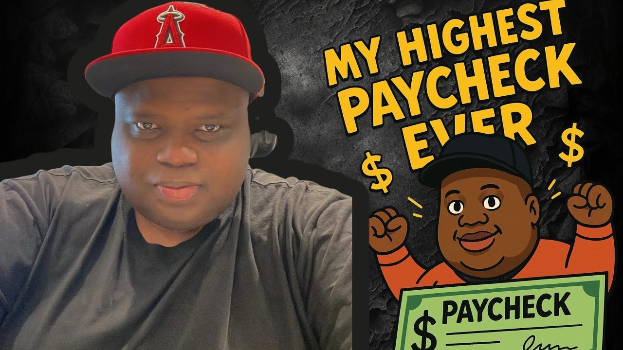 My BIGGEST Paycheck Ever Leasing a Truck! 💰 - YouTube