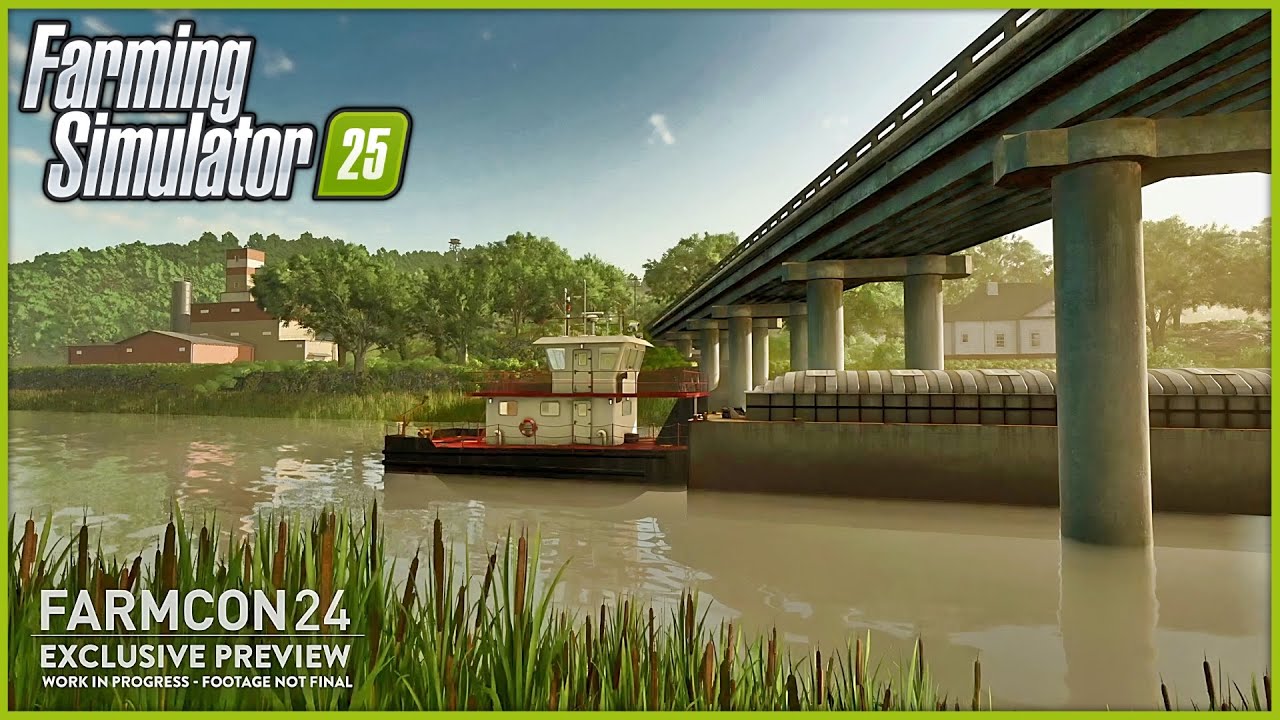 FARM SIM 25 - WATER FOR BOATS?! | Farming Simulator 25 Gameplay - YouTube