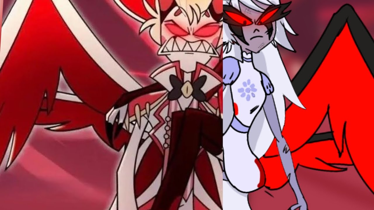 Original Au Vs Michael fallen angel Au|•|HazbinHotel|•|MyAu|•| Special ...