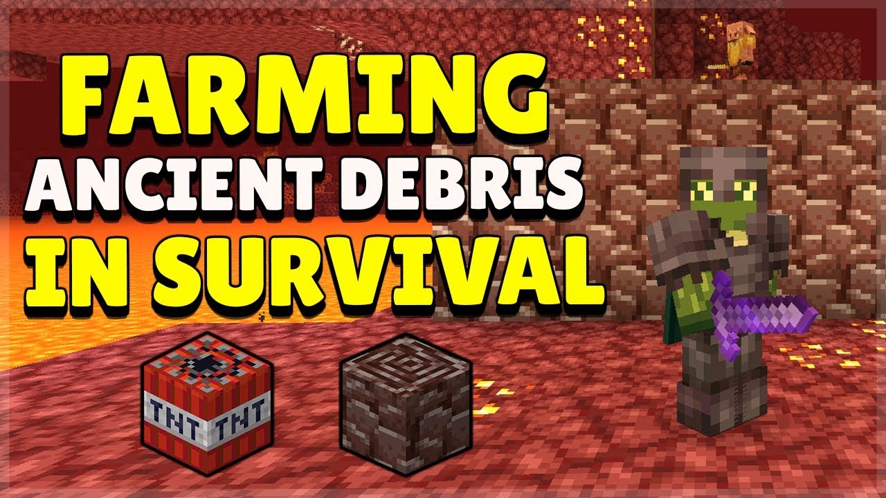 I Found 20+ Ancient Debris Nether Update 1.16 Survival | Dinnerbone ...