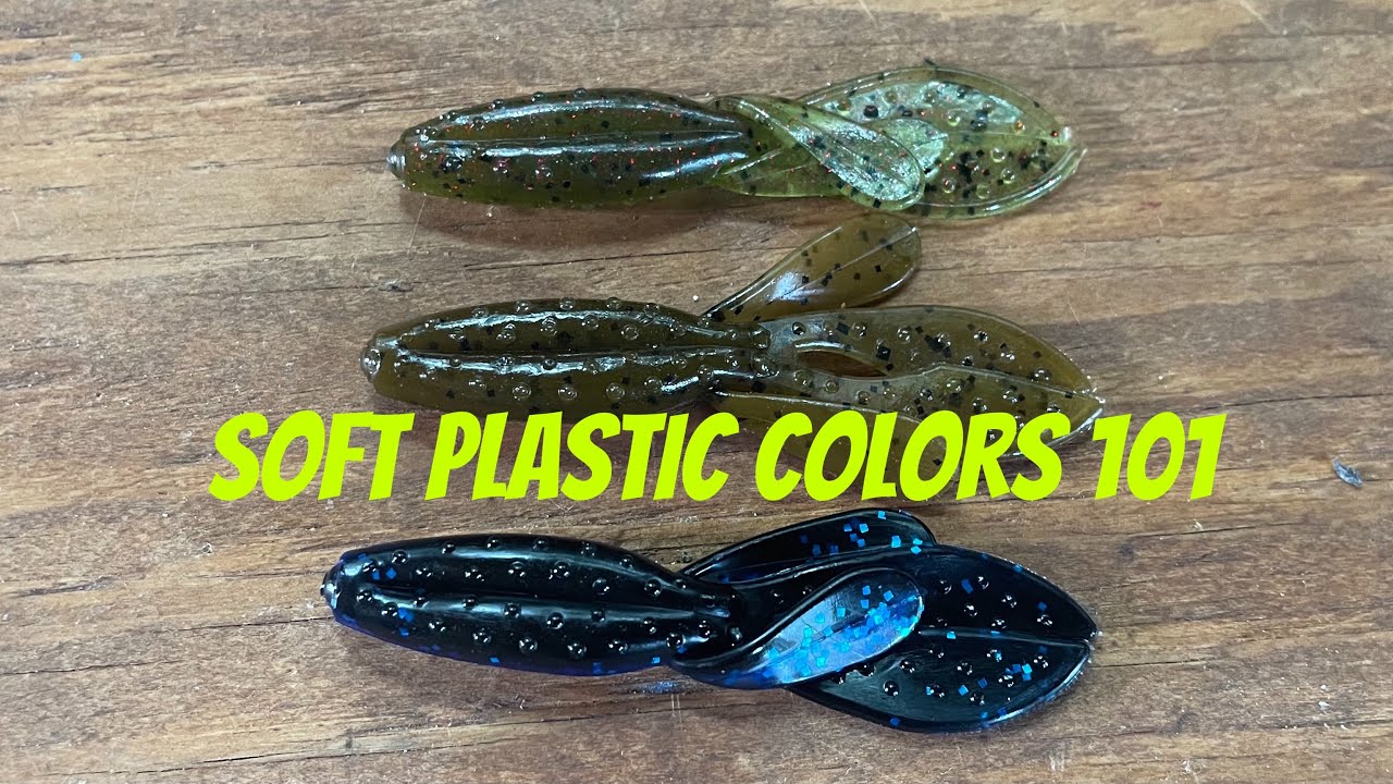 Beginner Tips…How To Chose Your Soft Plastic Lure Colors - YouTube