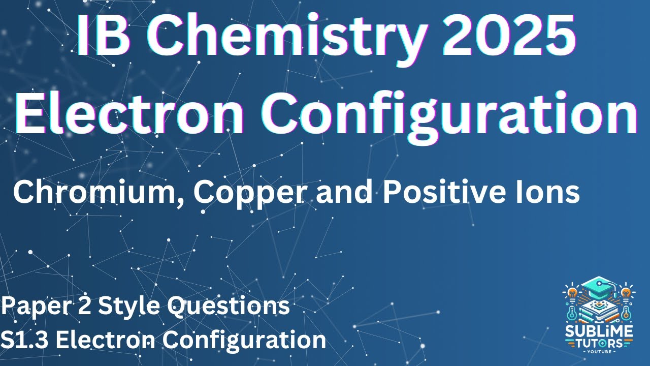 Full and condensed Electron Configuration of Copper Chromium Chromium ...