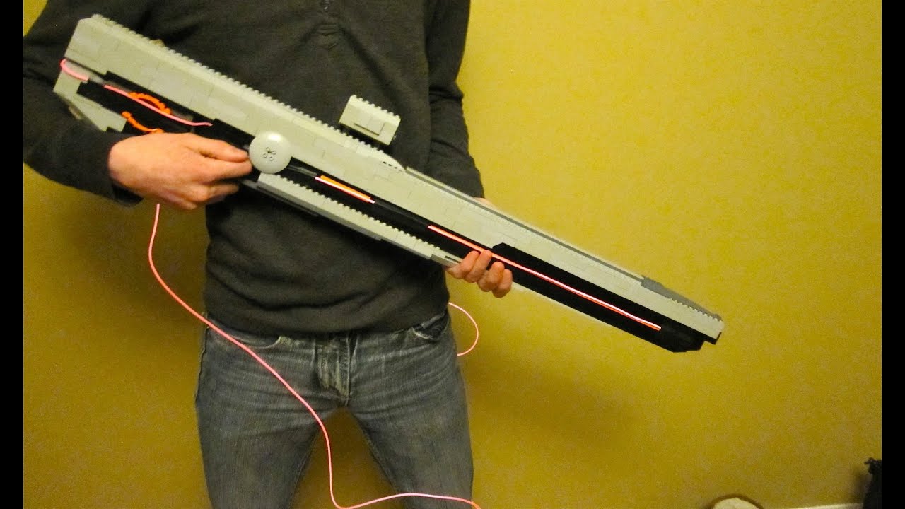 LEGO Promethean Light Rifle - Halo 4 - YouTube