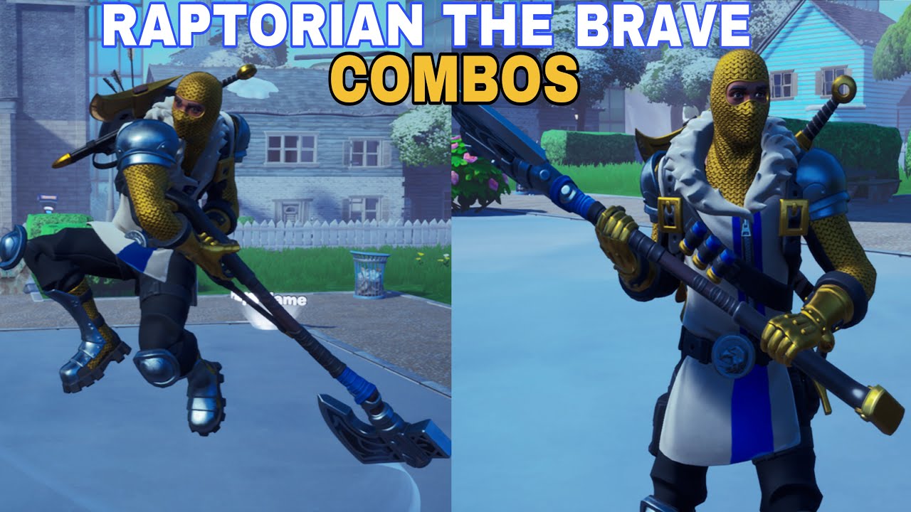 RAPTORIAN THE BRAVE GAMEPLAY | Raptorian The Brave Skin Overview ...