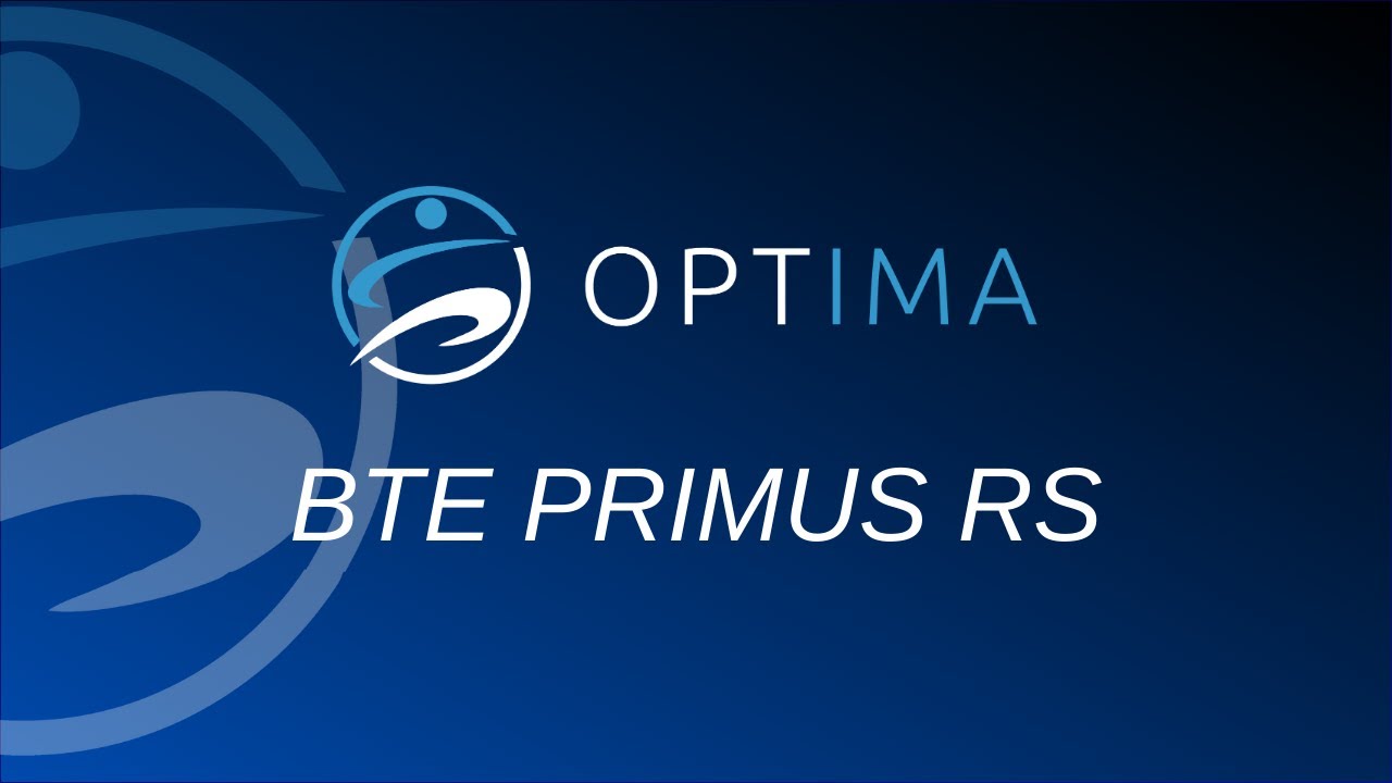 OPTIMA PERFORMANCE CENTRE - THE BTE PRIMUS REHABILITATION SYSTEM - YouTube