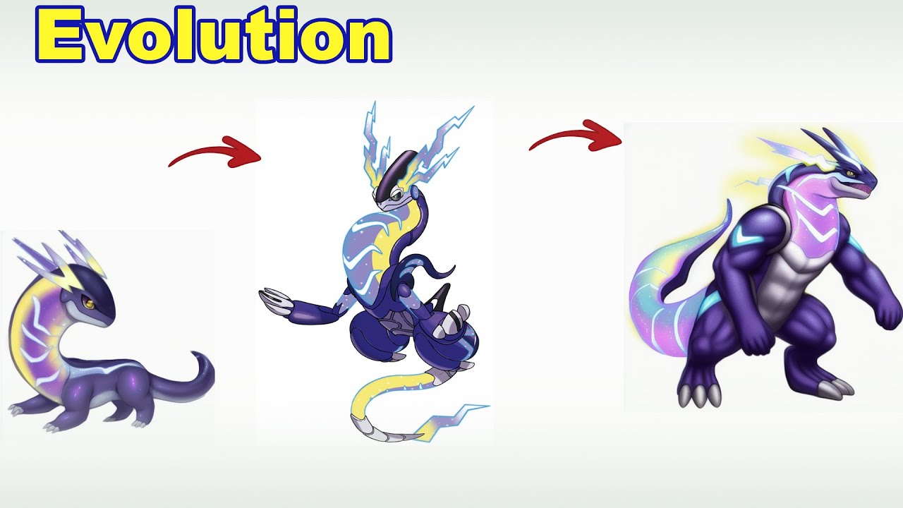 Pokémon in Transitional Evolution Stages | GEN 9 - YouTube