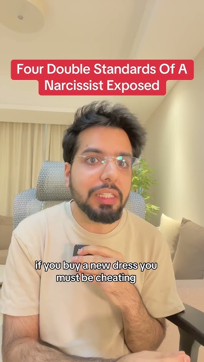 Four double standards of a narcissist exposed - YouTube