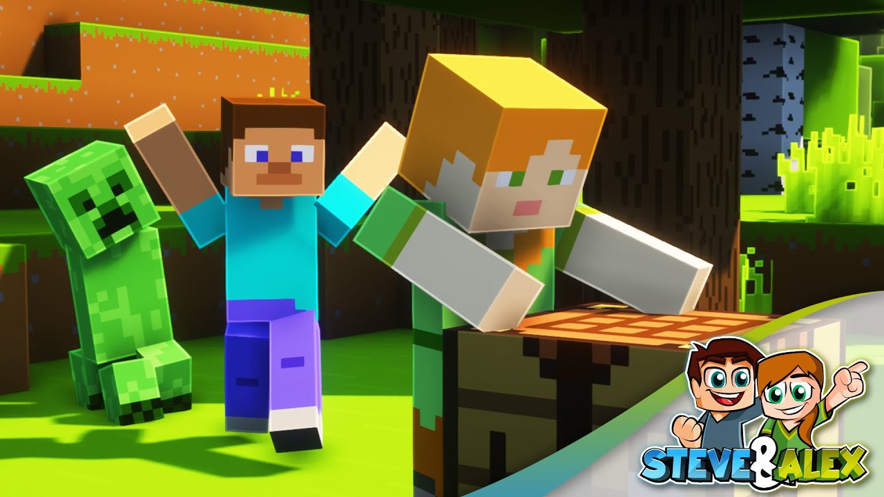 LE COMMENCEMENT - Steve&Alex (Court métrage Minecraft) - YouTube