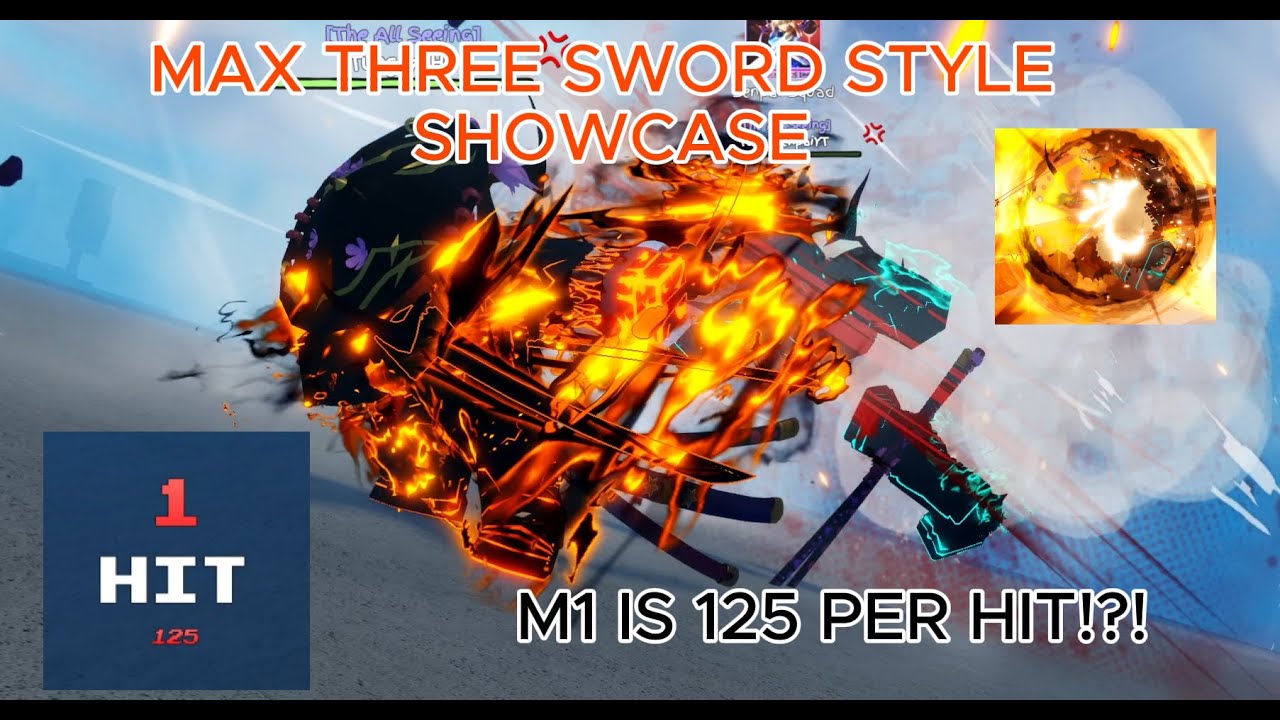 MAX 3 SWORD STYLE SHOWCASE GPO - YouTube