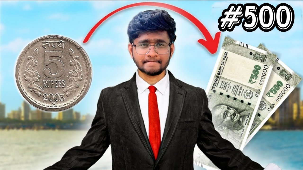 Turning 5 Rs into 500😱 in 60 minutes - YouTube