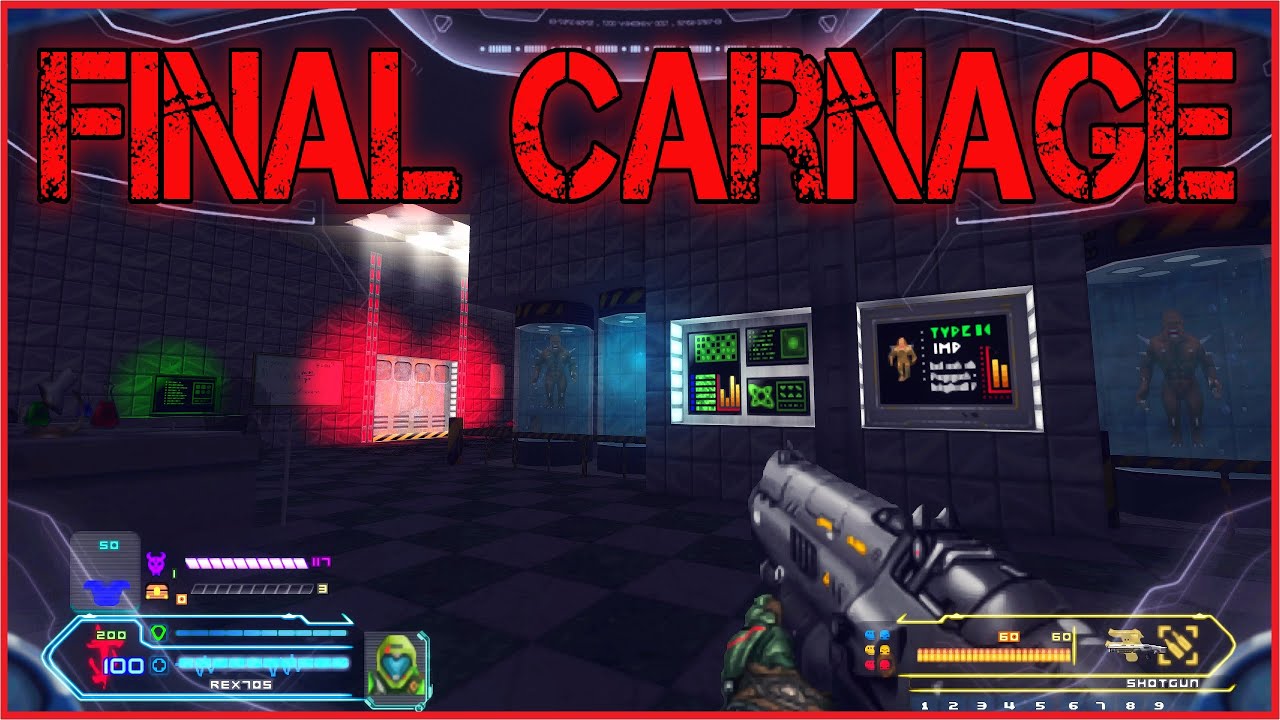 Doom 2 | Final Carnage | Map 03 | 100% Secrets - YouTube