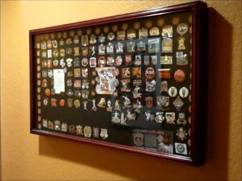 SF Giants baseball Pin display case - YouTube