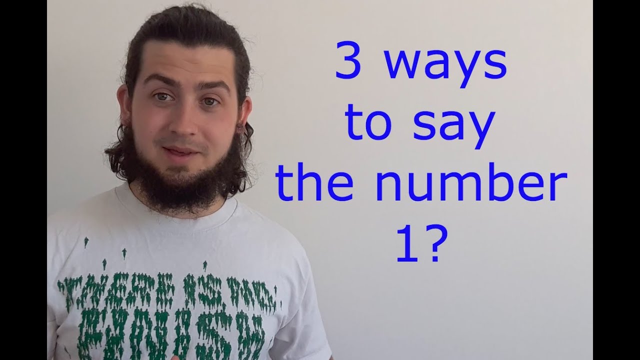 3 WAYS TO SAY THE NUMBER 1 IN SOMALI?! - YouTube