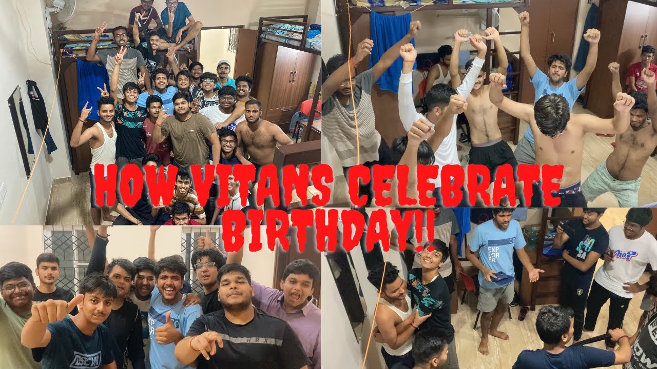HOW VITANS CELEBRATE BIRTHDAY ...... GPL ,DANCE , MORE...[VIT-AP] - YouTube
