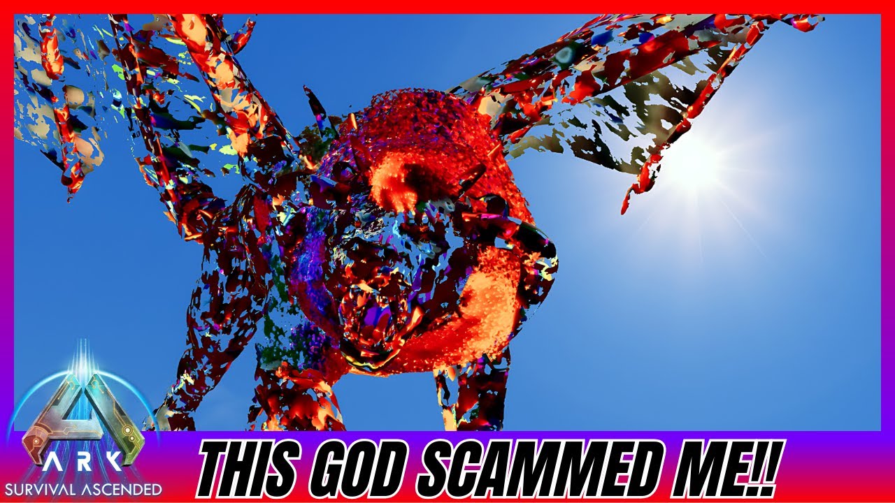Fighting the Alchemy GOD Ark Survival Ascended Omega Mod - YouTube