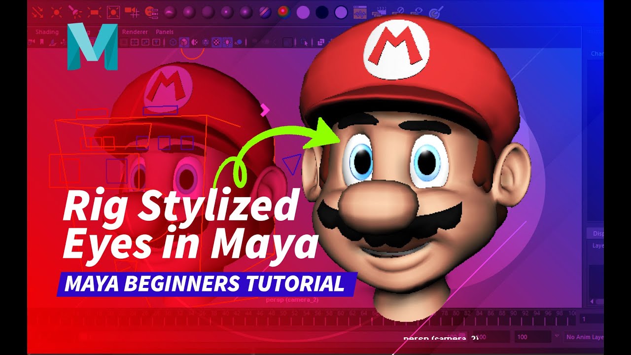 Rigging Stylized Eyes in Maya - YouTube