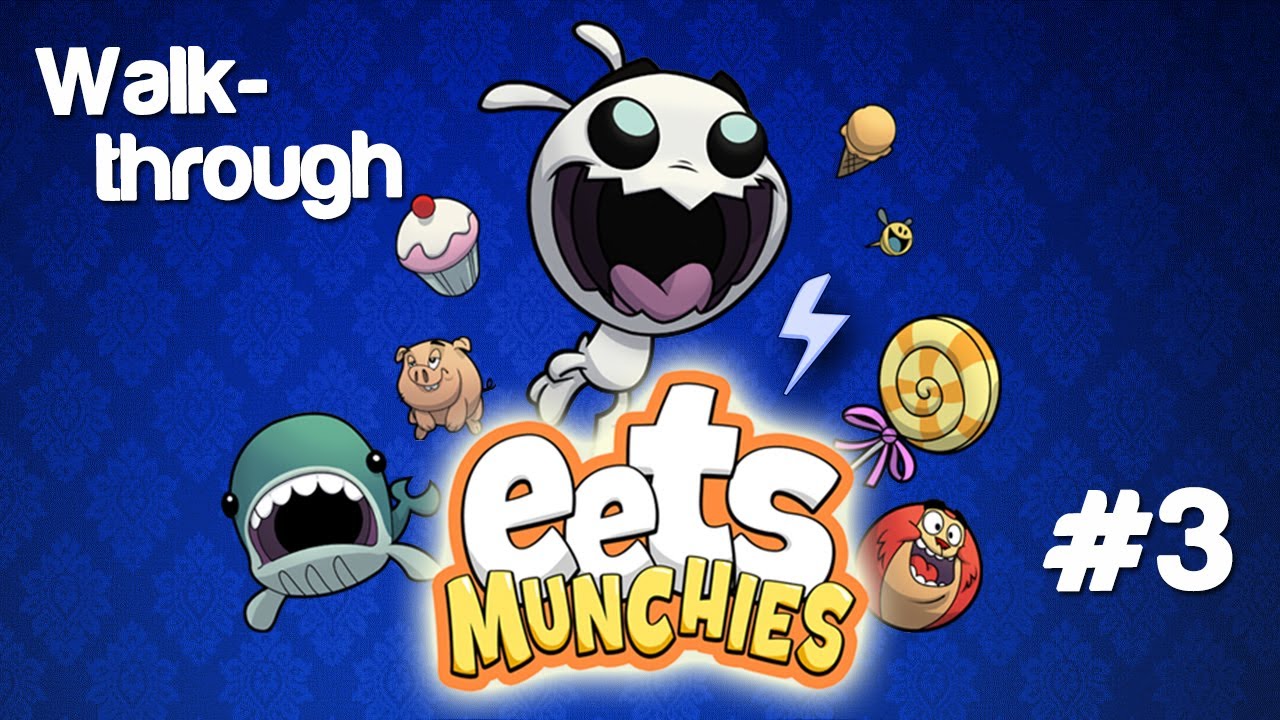 Eets Munchies - #3: Spooky Caves - All items walkthrough - YouTube