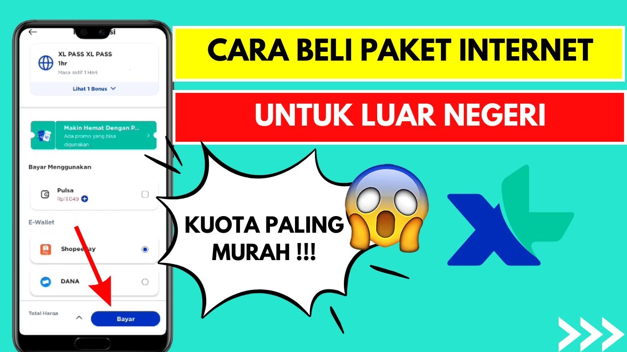 Paket Internet Luar Negeri || Cara Beli Paket Kuota XL Untuk ...