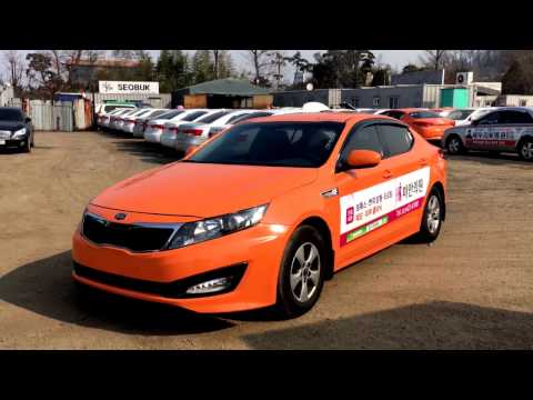 [SEOBUK] 2012 K5 TAXI Orange LPG 190210