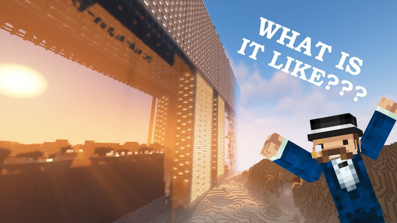 I made the 85,000 Block Line Megaproject in Minecraft - YouTube