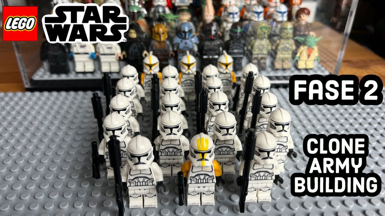 2023 LEGO STAR WARS CLONE ARMY BUILDING CLONES FASE 2 | AUMENTANDO EL ...