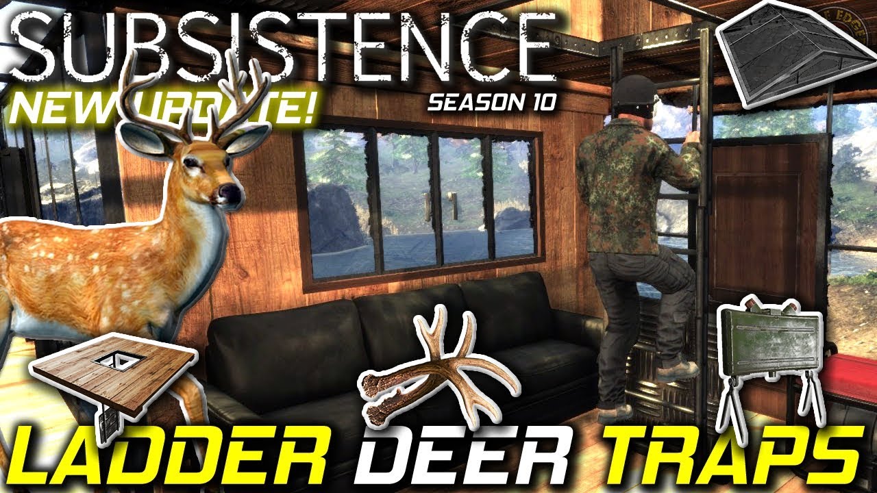 New Update! Deer, Ladder, Claymore Part 1 | Subsistence Let's Play ...