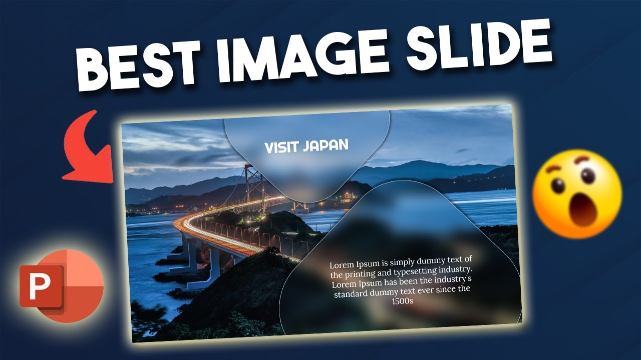 Creative Image Slide in Microsoft PowerPoint | Cool PowerPoint Tutorial ...
