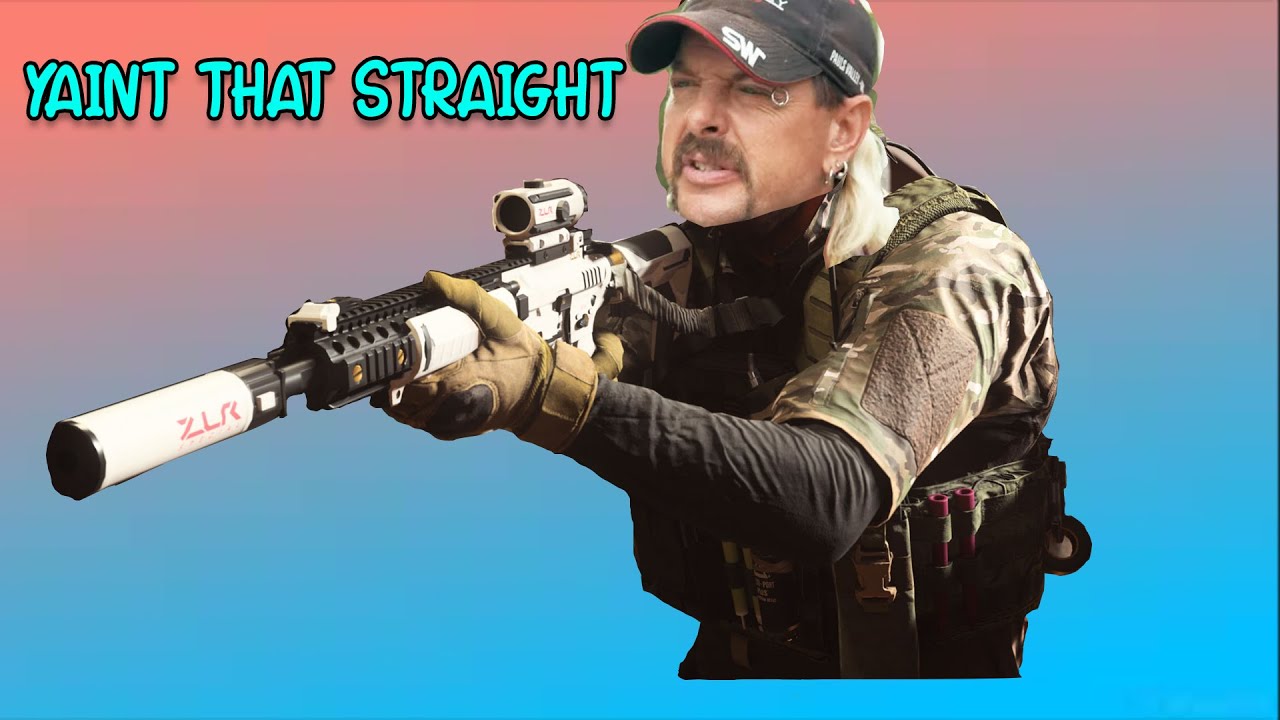 JOE EXOTIC IN MODERN WARFARE - YouTube