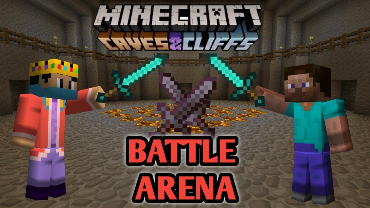 Minecraft battle arena - YouTube