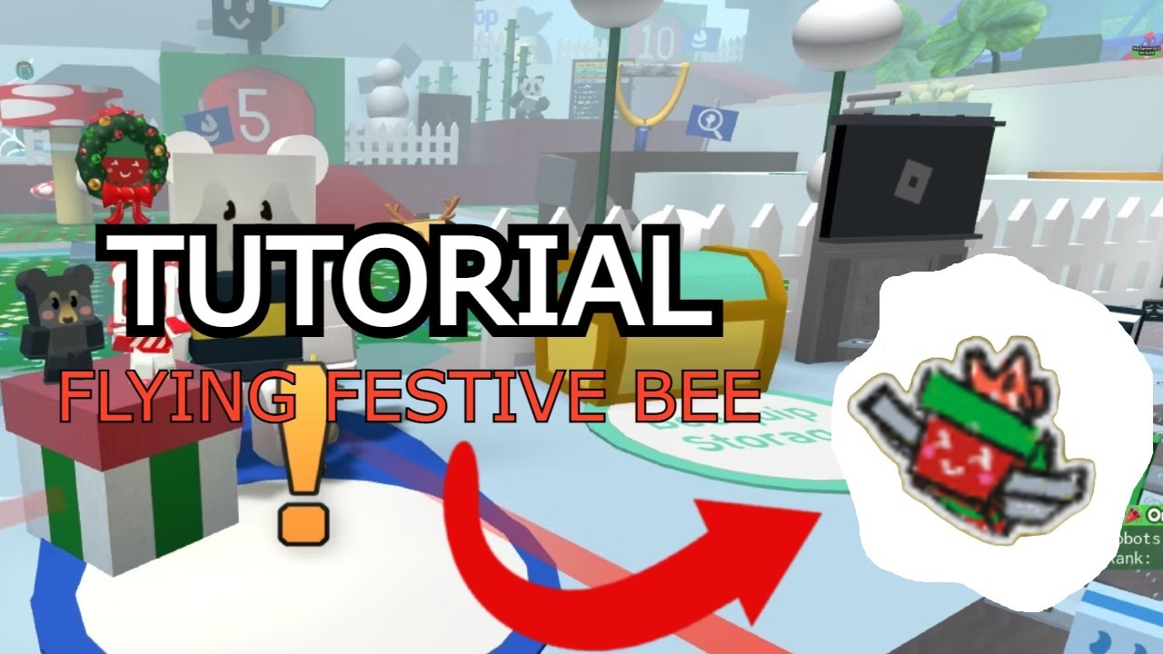 [NEW] How to Get FLYING FESTIVE BEE in Roblox Bee Swarm Simulator ...