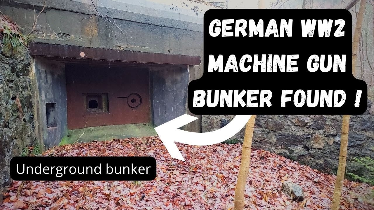 Hitler`s machine gun bunkers. He made thousands of them. - YouTube