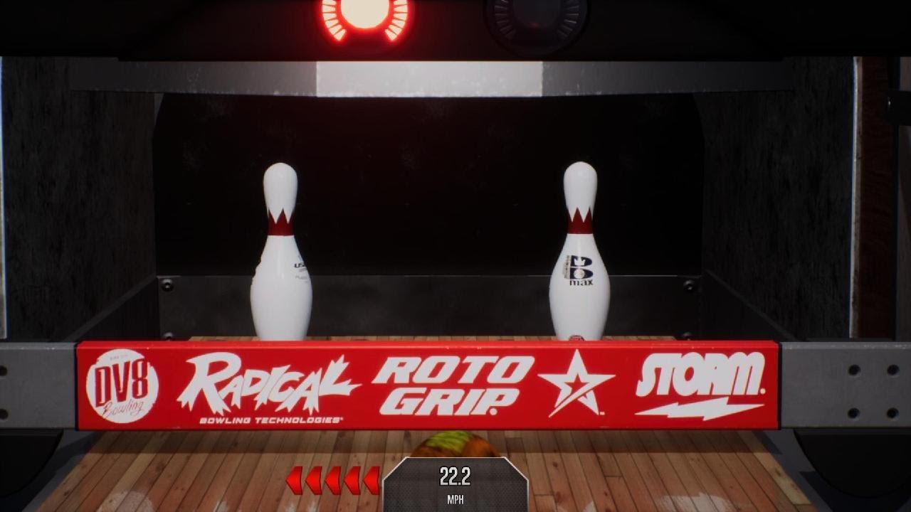 PBA Pro Bowling 2021 made the 4 6 split wow - YouTube