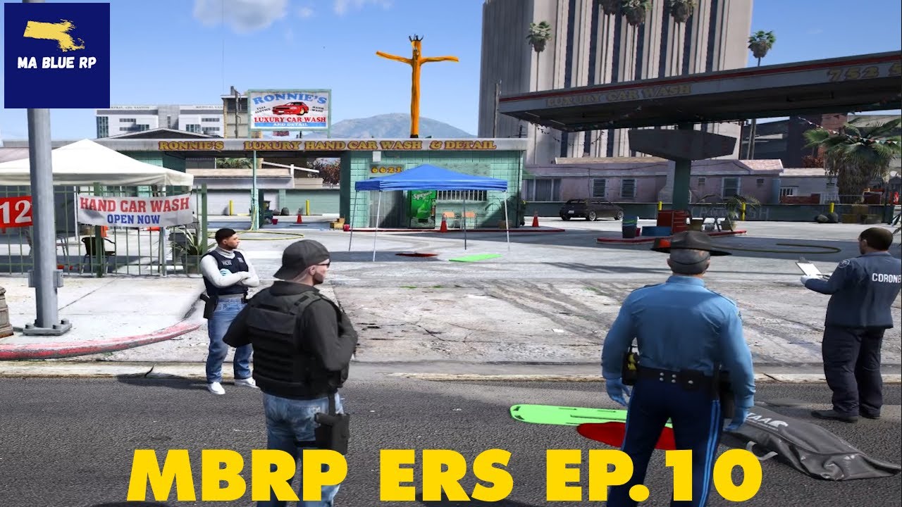 MBRP FiveM On Duty Patrol | Los Santos ERS EP.10 - YouTube