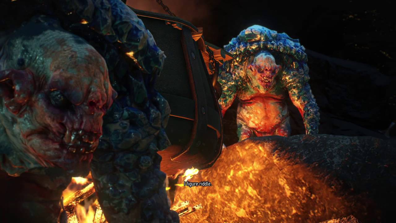 The Witcher 3 ICE TROLLS - YouTube