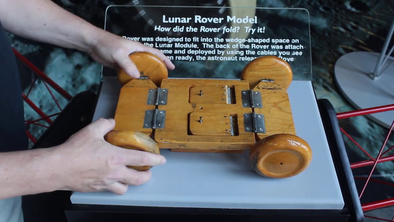 Lunar Rover Folding Procedure - YouTube