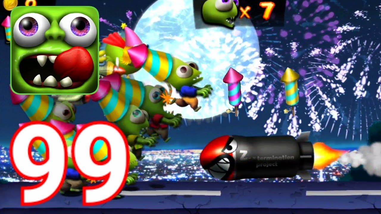 Zombie Tsunami-(Gameplay 99)-Feliz Año Nuevo Explosivo - YouTube