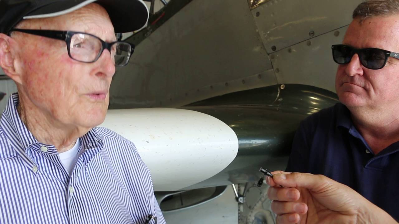 Walt Drake WWII Fighter Pilot and Chris Fahey at Planes of Fame - YouTube