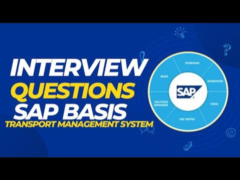 SAP BASIS INTERVIEW QUESTIONS ---- TMS(TRANSPORT MANAGEMENT SYSTEM) - YouTube