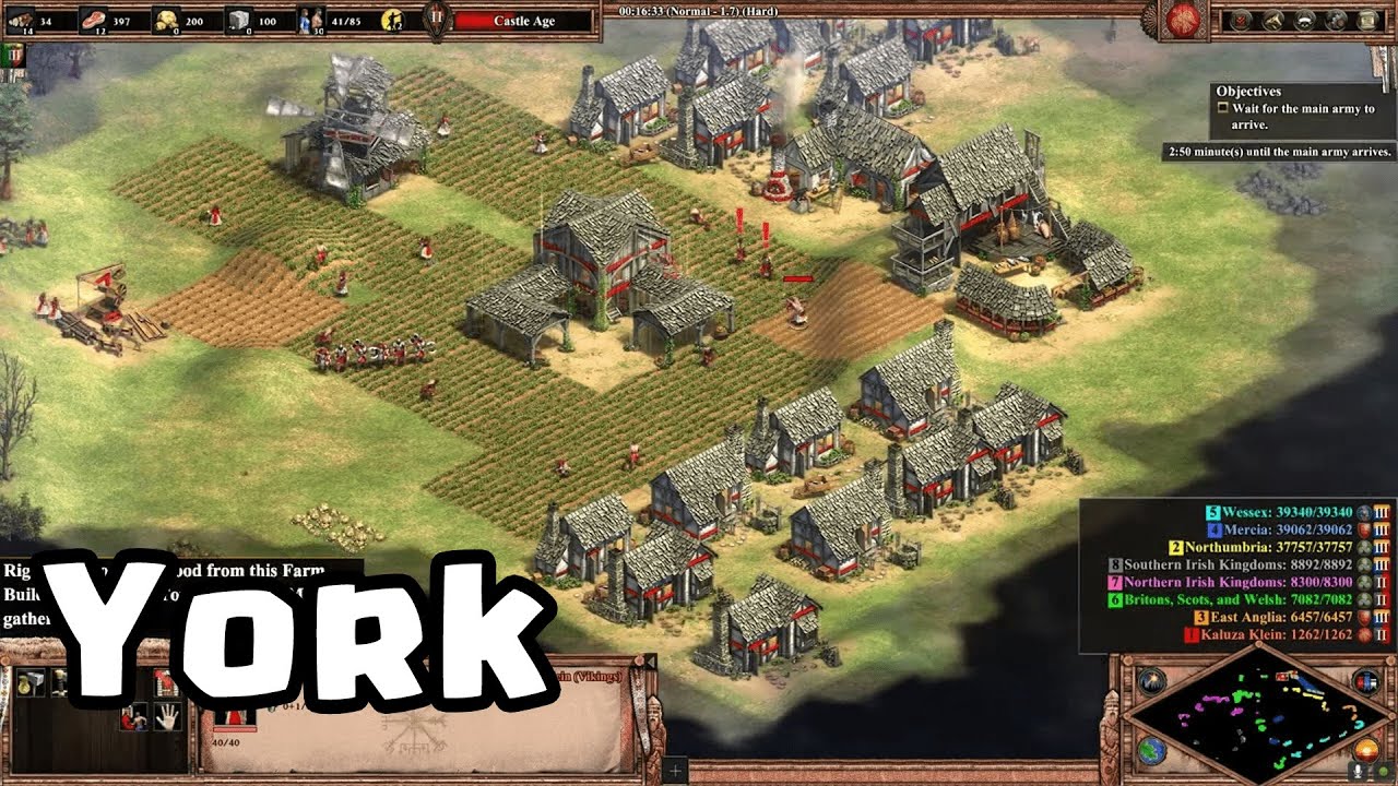 Age of Empires 2 Definitive Edition - Historical Battles (Hard) York ...